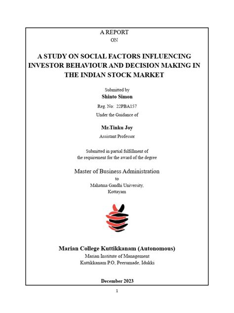 Projectfinal Pdf Behavioral Economics Decision Making