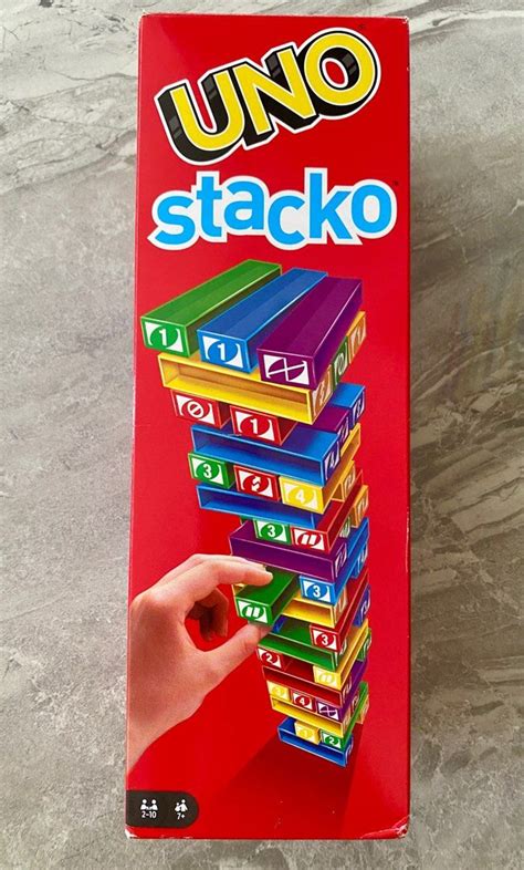 Uno Stacko Game Hobbies And Toys Toys And Games On Carousell