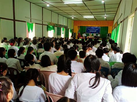 မိုင်းပျဉ်းမြို့ အခြေခံပညာအထက်တန်းကျောင်း၌ လူငယ်စကားဝိုင်း ကျင်းပပြုလုပ် Information And