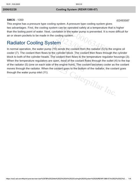 Cooling System Operation Download Free Pdf Coolant Energy Technology