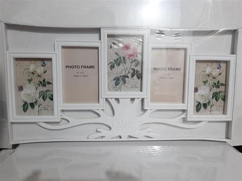 Фоторамка коллаж дерево 5 фото — цена 345 грн в каталоге Фоторамки Купить товары для дома и быта