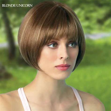Blonde Unicorn Bob Wig Elegant Short Bob Human Hair Bob Wigs For Women