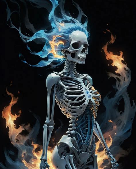 100 Skeleton Ai Generated Images Starryai