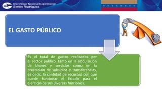 Presentación Gastos Públicos Pptx