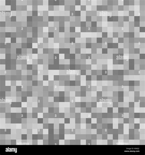 Pixel Square Mosaic Background Geometric Vector Design From Grey