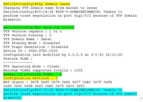 VTP VLAN Trunking Protocol Simplified Way Of Learning CCNA Practical Labs