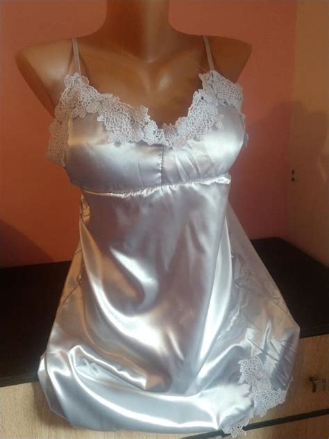 Ніжний світло сірий пенюар — ціна 150 грн у каталозі Пеньюари Купити жіночі речі за доступною