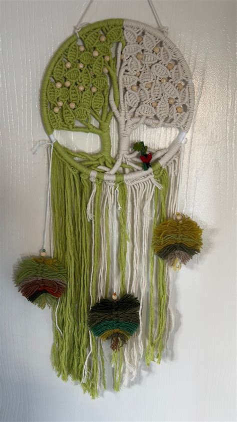 Tree Of Life Macrame Etsy