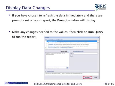 Ppt Business Objects For End Users Bi Bobj 200 Powerpoint Presentation Id 858796