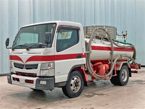 中古糞尿車 バキュームカー 三菱ふそう キャンター 三菱 H27年 TKG FEB90 バキューム車 モリタエコノス製 画像動画一覧