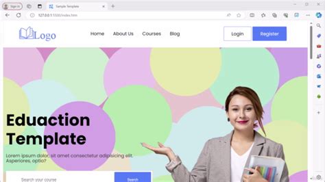 Design A Website Template Using Html5 And Css3 Coupon Comidoc