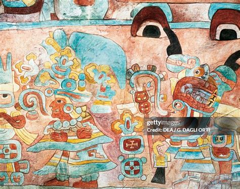 Zapotec Civilization Mexico 6th 9th Century A D Reproduction Of A