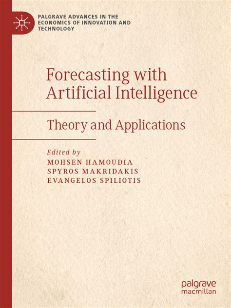 forecasting with artificial intelligence theory and applications pdf
