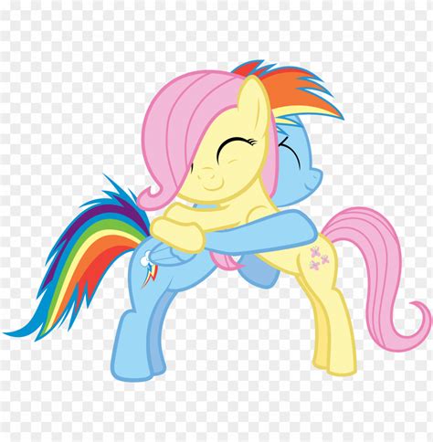 Mlp Rainbow Dash And Fluttershy