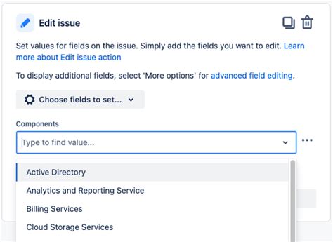automate adding a component for when a specific re