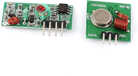 433mhz rf wireless transmitter and receiver module kit