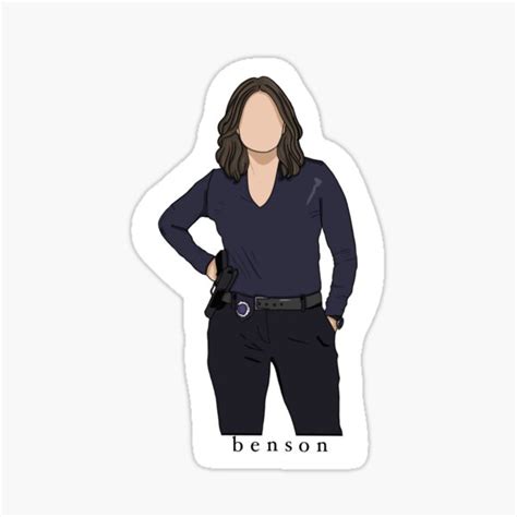 Det Olivia Benson Sticker For Sale By Felicityaviles Redbubble