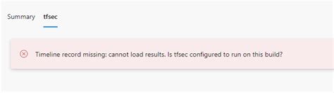 Tfsec Result Tab Is Showing Every Pipeline Across Organization · Issue