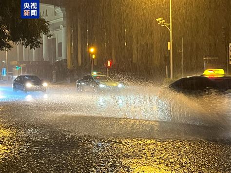 天津发布雷雨大风、暴雨蓝色预警及海上大风黄色预警中心夜间海域