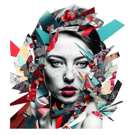Premium Ai Image Collage Art You Will Never Break My Mind Beautiful