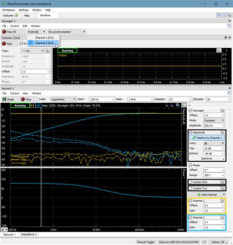 Differential Input And Analog Discovery 2 Network Analyzer Test And Measurement Digilent Forum