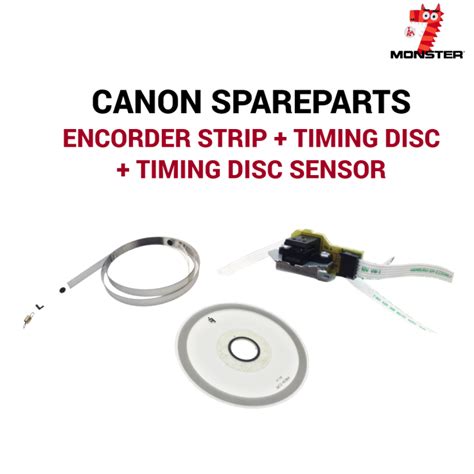 Original Timing Disk Encoder Stripe Timing Disc Sensor Combo Set For Canon G1010 G2010 G3010