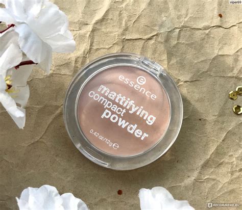 Пудра Essence mattifying compact powder - «☆ Классная бюджетная ...