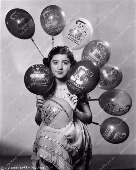 Edith Fellows With Scrappy Animation Character Balloons Portrait 2816 Abcdvdvideo