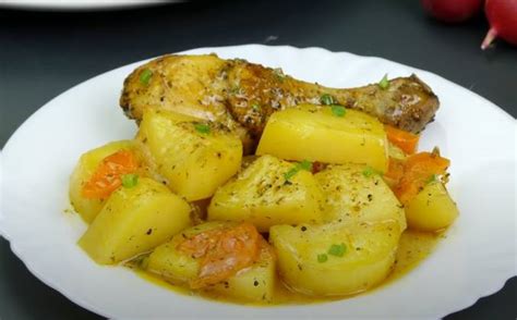 Куриные ножки с картошкой в рукаве рецепт с фото пошагово