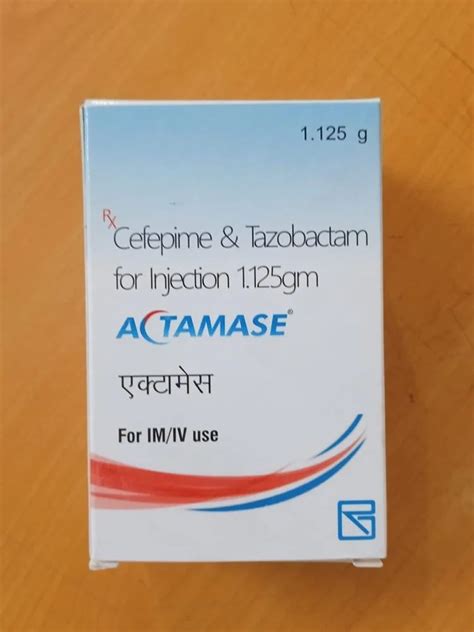 Cefepime Tazobactam Injection 1 125 Gm At ₹ 250 Vial In New Delhi Id