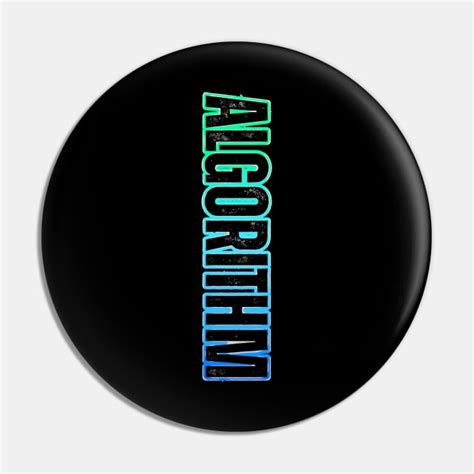 Algorithm Neon Vertical Glitch Inspired Typography Design Algorithm Pin Teepublic