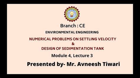 Environmental Engineering Aktu Digital Education Youtube