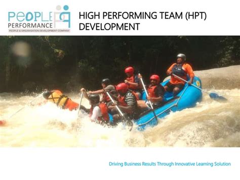 People Performance High Performance Team Development Pptx Business And Finance
