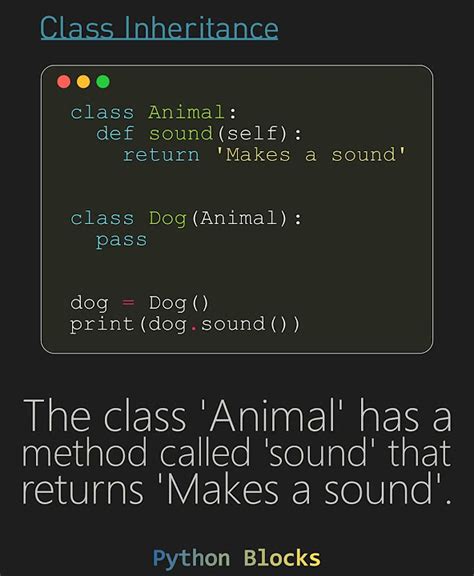 python class inheritance simple youtube