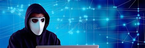 Hacker With Hoodie Concept Of Dark Web Cybercrime Cyberattack Ai