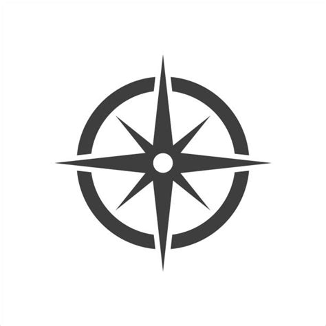 Navigation Compass Clipart Icons