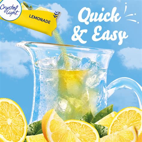 Kroger Crystal Light Lemonade Naturally Flavored Powdered Drink Mix