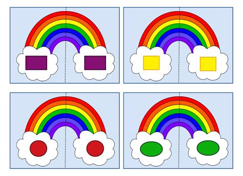 Развивающие игры для детей РАДУГА