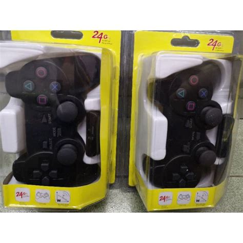 Twin Vibration Analog 2 4ghz Wireless Controller Joystick For Playstation 2 Ps2 Ps1 Psx