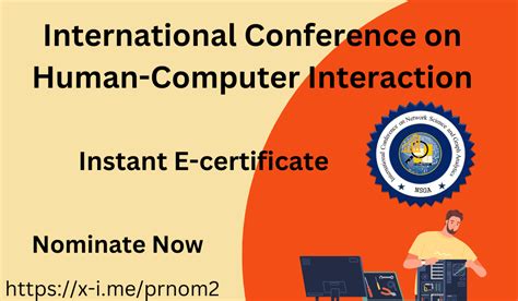 International Research Awards On Human Computer Interaction