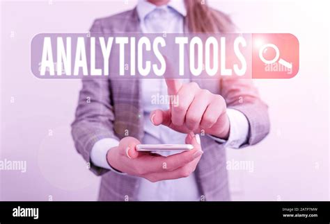 Writing Note Showing Analytics Tools Business Concept For Pieces Of