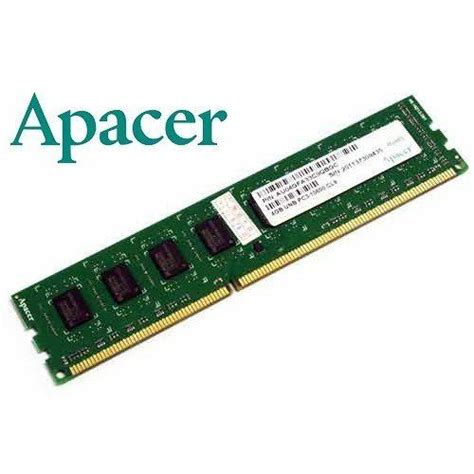 Apacer 4gb Ddr3 1600 Desktop Ram Lazada