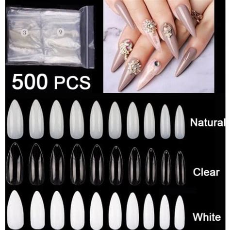 Типсы для ногтей Tkgoes из Китая купить на русском языке в рублях по низкой цене