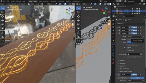 Modeling How To Create A Plane With Ornaments That Resembles A Book Cover Or A Wedding Card