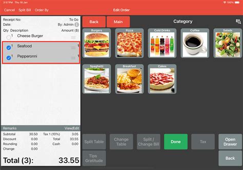 Multiple Select On Orders Mobipos