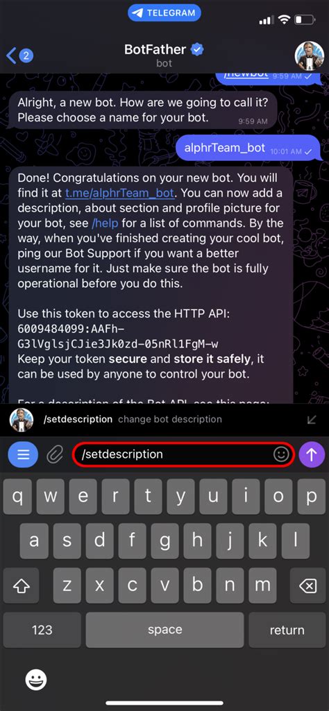 Cómo crear un bot para Telegram islaBit