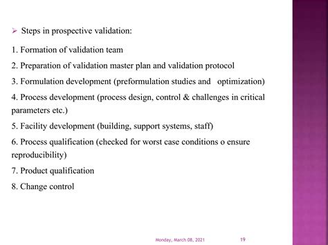 Validation Intro Scope Merits Ich Who Guidelines PPT