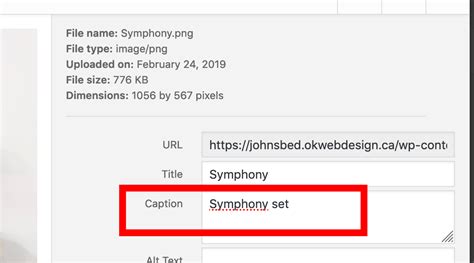 Wordpress Add Image Caption Under Image Thumbnail In Woocommerce