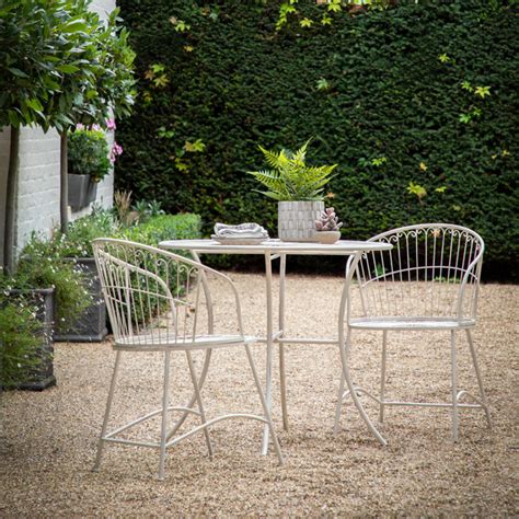 Classicliving Kiawah Round 2 Person 90cm Long Bistro Set Uk