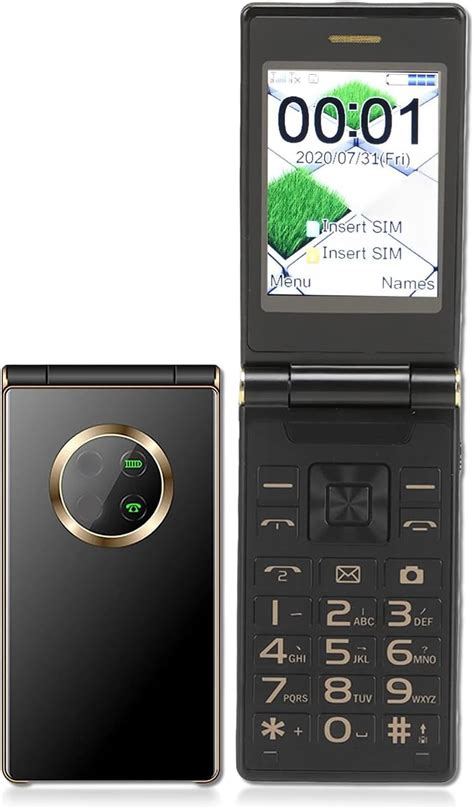 Amazon Com Yoidesu G Unlocked Senior Flip Cell Phone Sos Big Senior Basic Phone In Large